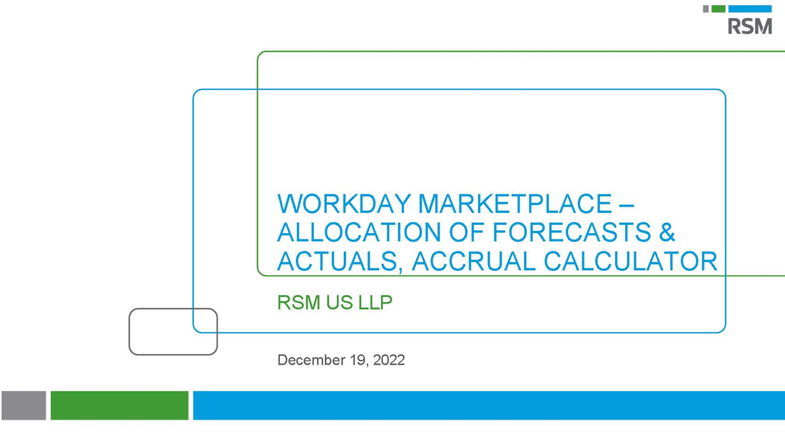 Freight, Trade Marketing and Warehousing Allocations & Accrual ...