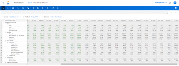 Budgeting and Forecasting for Retail | Workday Marketplace