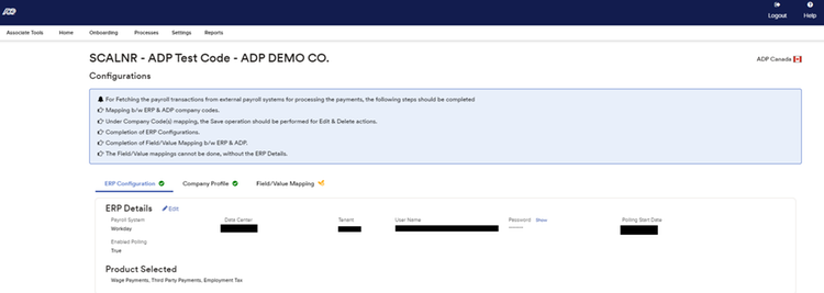 ADP SmartConnect Canada Year End Tax Filing | Workday Marketplace