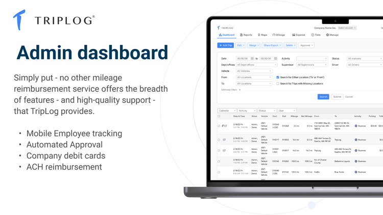 TripLog | UKG Marketplace