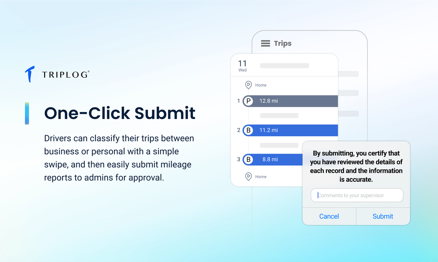 TripLog | UKG Marketplace