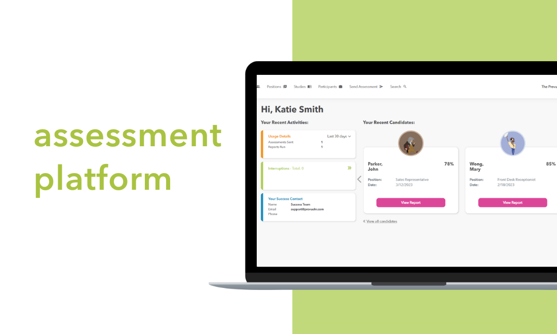 Prevue Assessments | UKG Marketplace