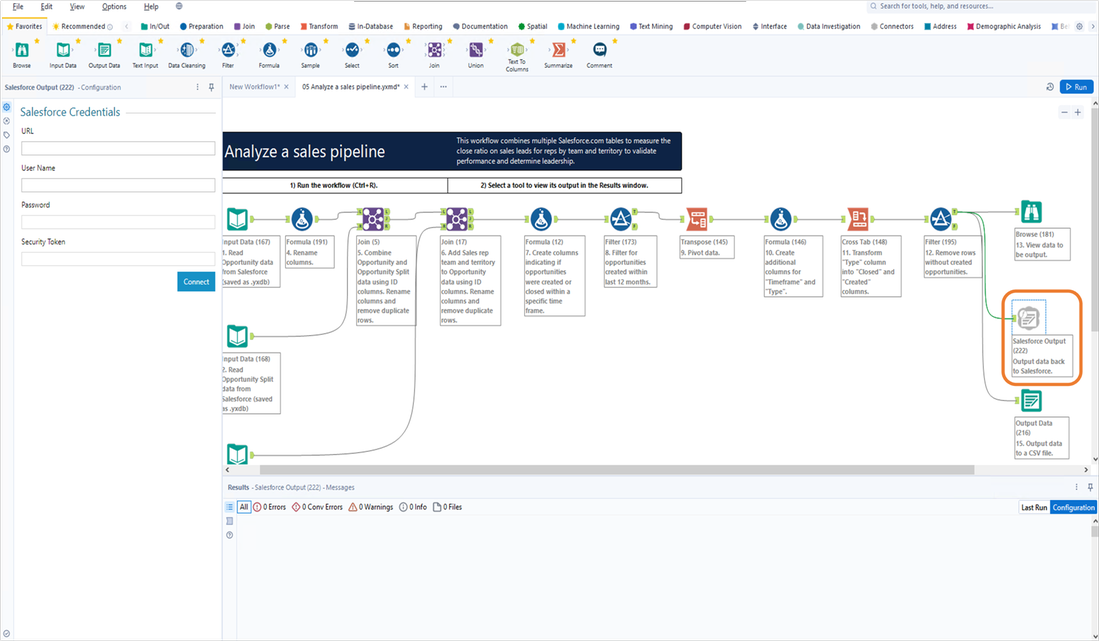 Salesforce Output Tool | Alteryx Marketplace