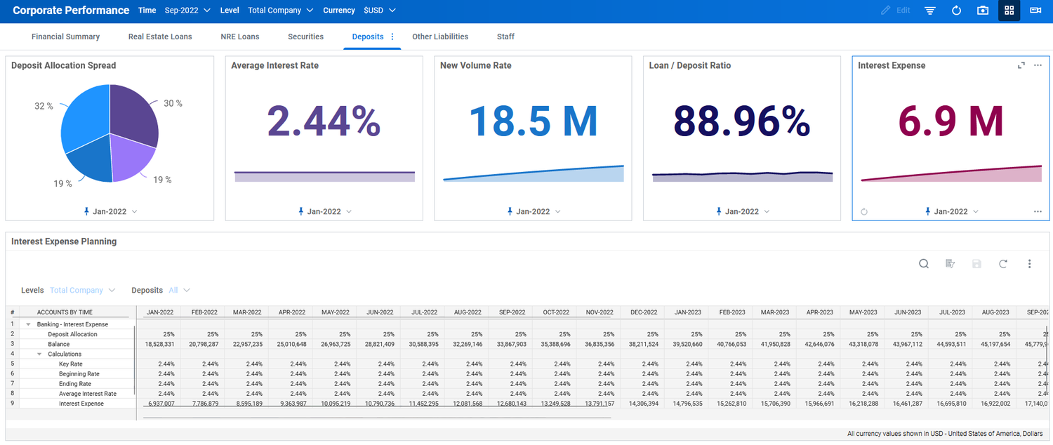 Margin Planning for Banks and Mortgage Lenders | Workday Marketplace