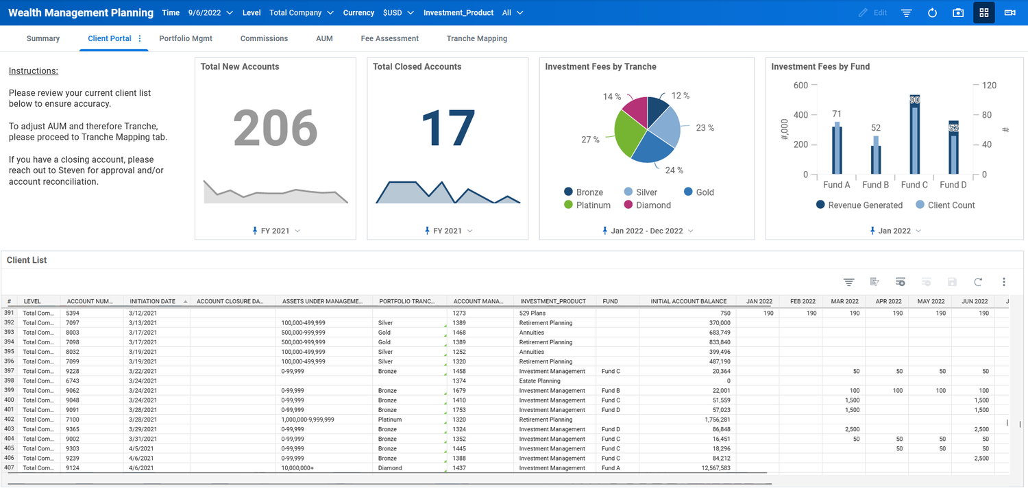 Wealth Management Planning | Workday Marketplace