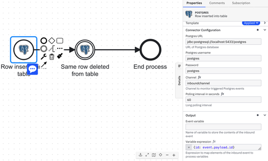 Postgres Inbound Connector Camunda Marketplace 