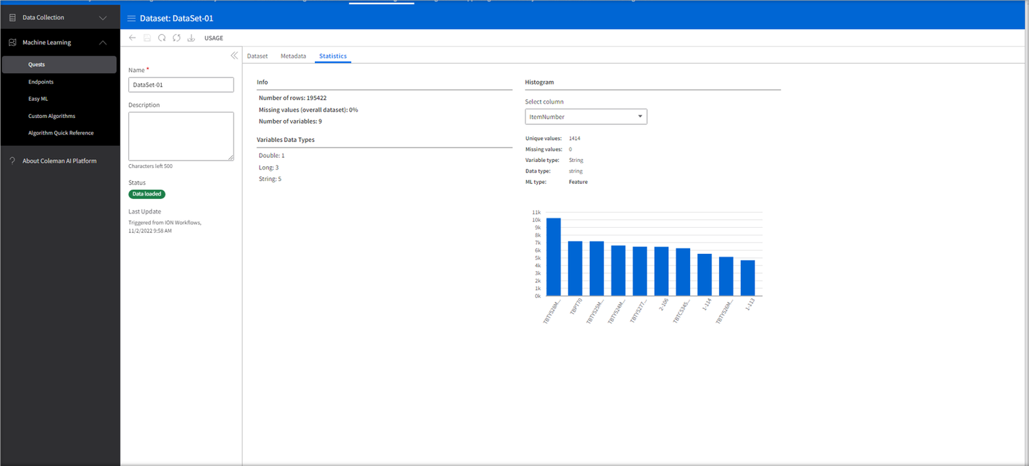 Product Recommender for CSD | Infor Marketplace