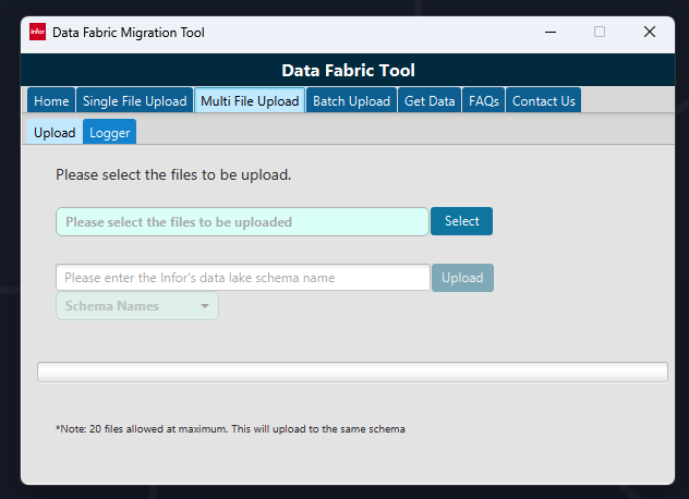Infor OS - Datafabric Migration UI Utility | Infor Marketplace