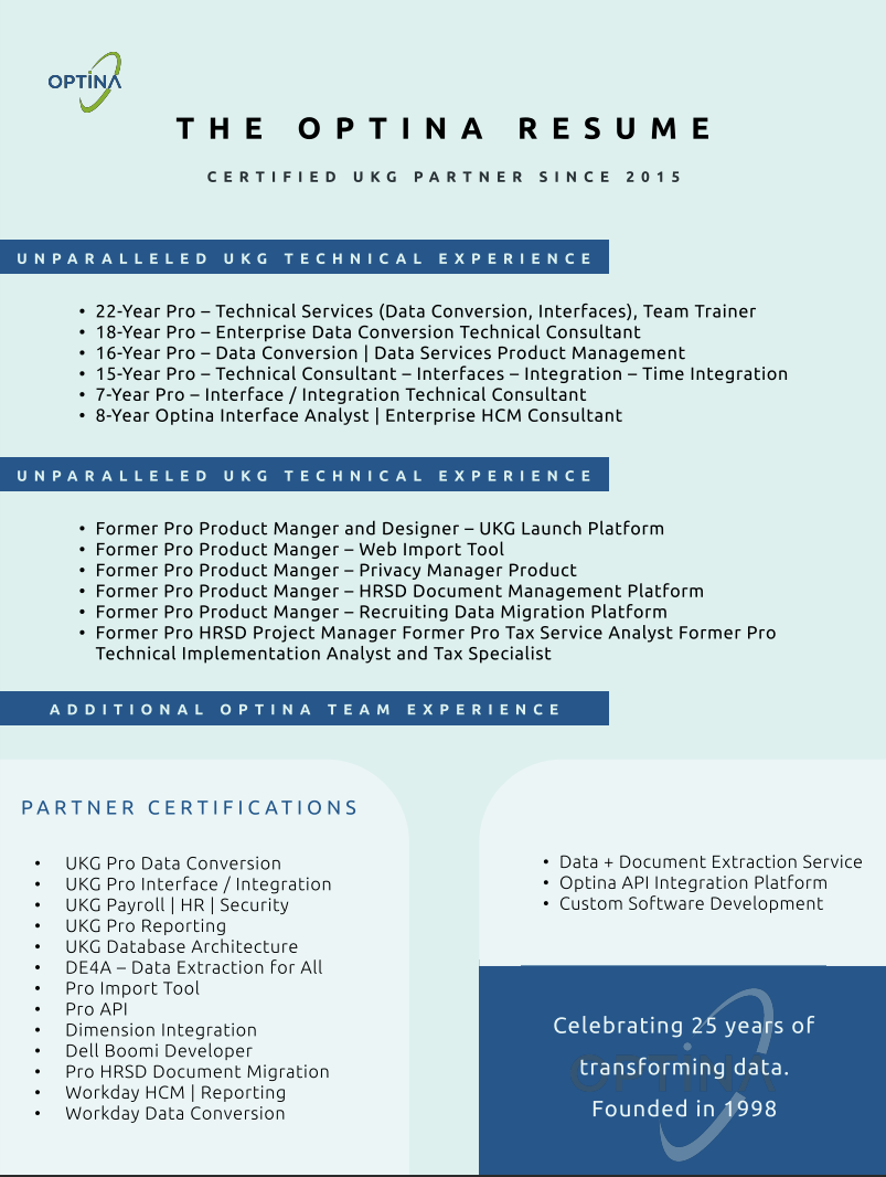 Optina | UKG Marketplace