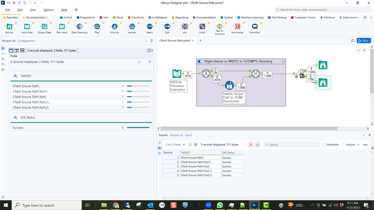 CReW Ensure Path | Alteryx Marketplace