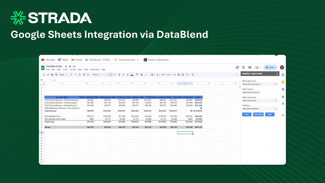 Google Sheets Integration via DataBlend | Workday Marketplace
