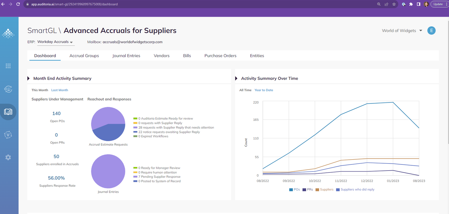 Auditoria.AI SmartVendor AP Accruals | Workday Marketplace