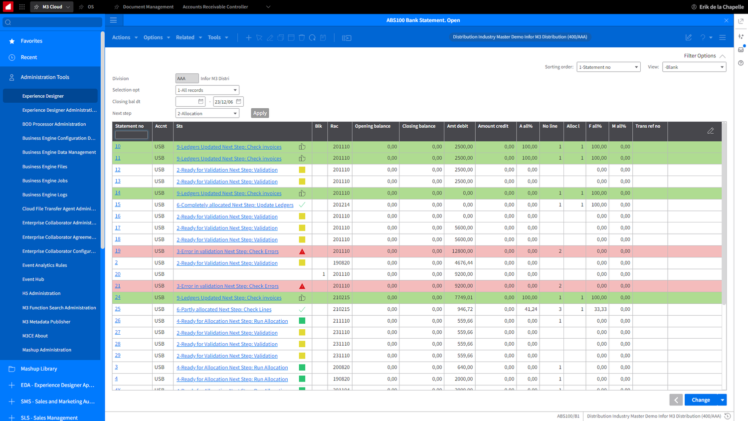 M3 Finance Personalizations | Infor Marketplace