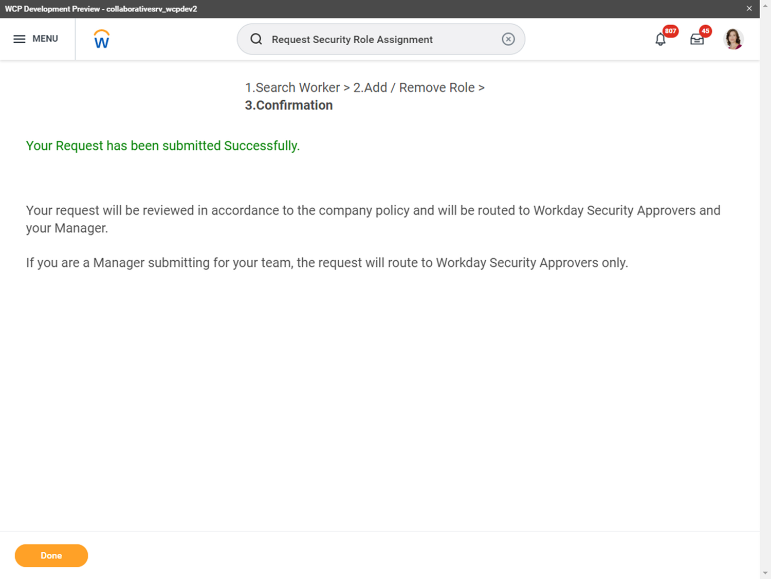 Security Role Assignment | Workday Marketplace