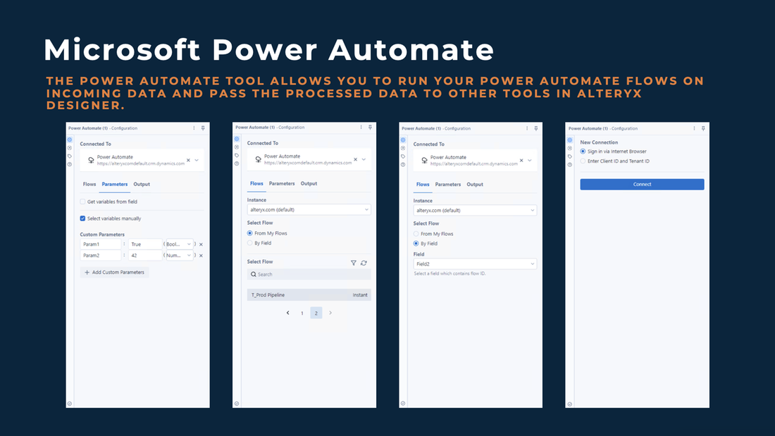 Microsoft Power Automate Tool | Alteryx Marketplace