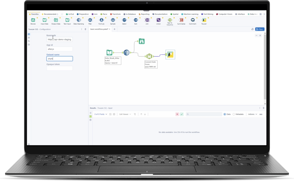 Toucan | Alteryx Marketplace