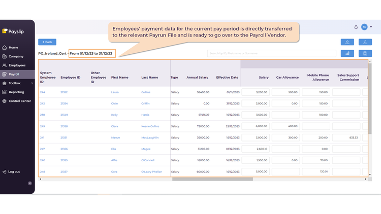 Payslip Global Payroll Connect | Workday Marketplace