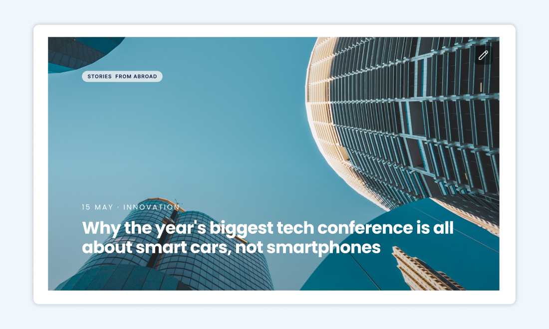 Appspace SharePoint Intranet Card | Appspace Marketplace