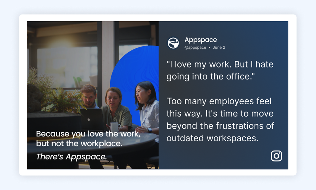 Instagram Card | Appspace Marketplace