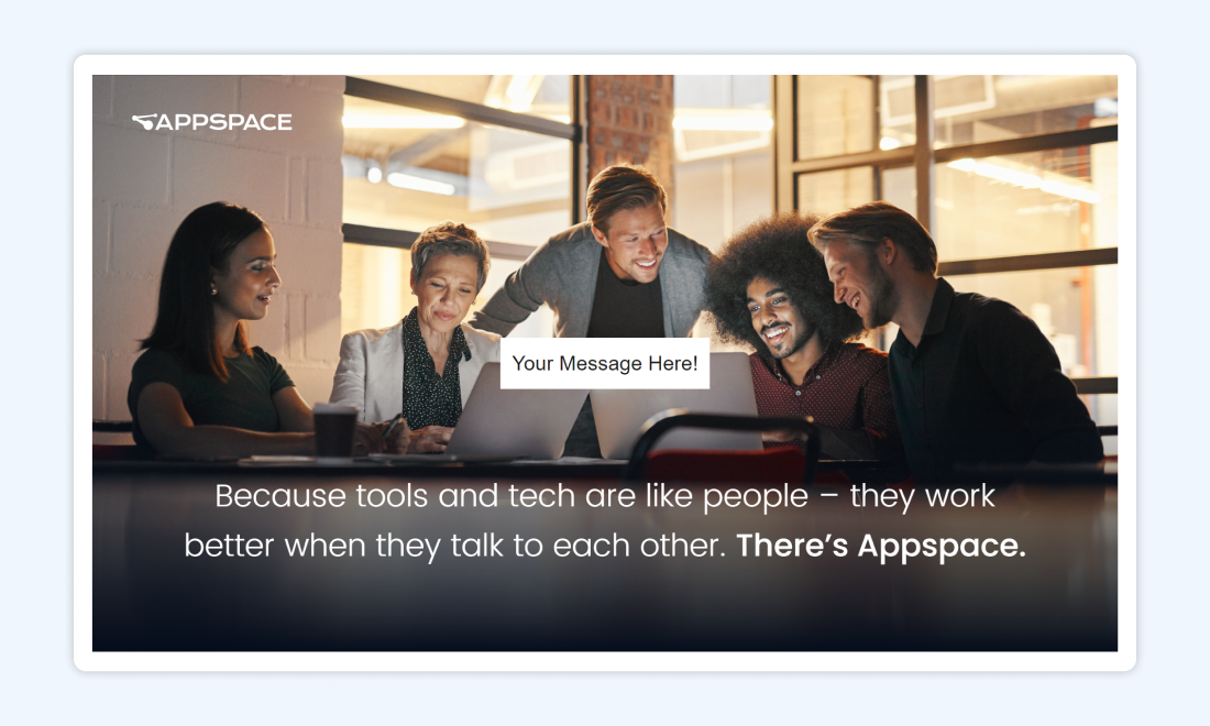 Advanced Device Task For Text Overlay | Appspace Marketplace