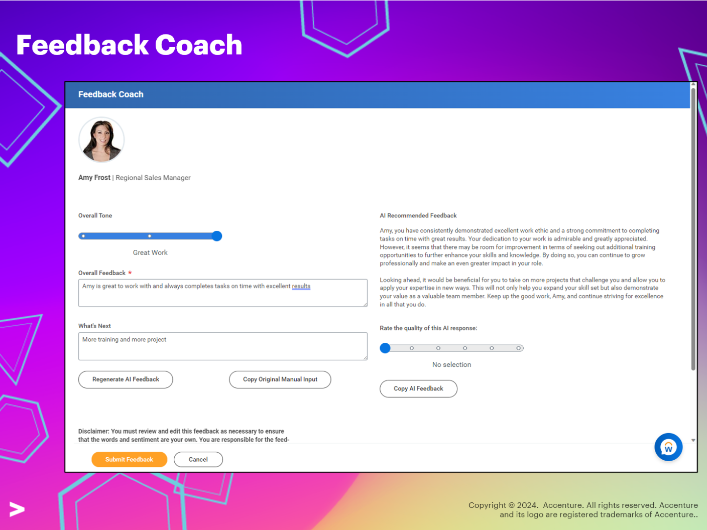 Feedback Coach | Workday Marketplace