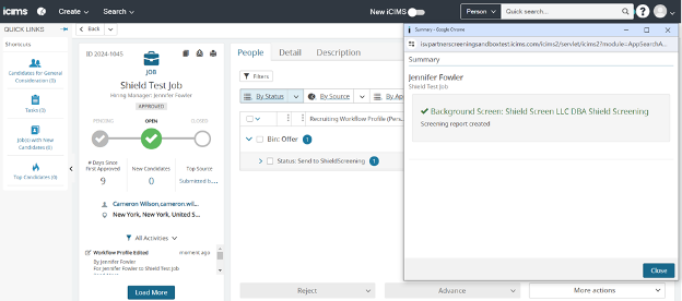 Background Screening Solution by Shield Screening | iCIMS Marketplace