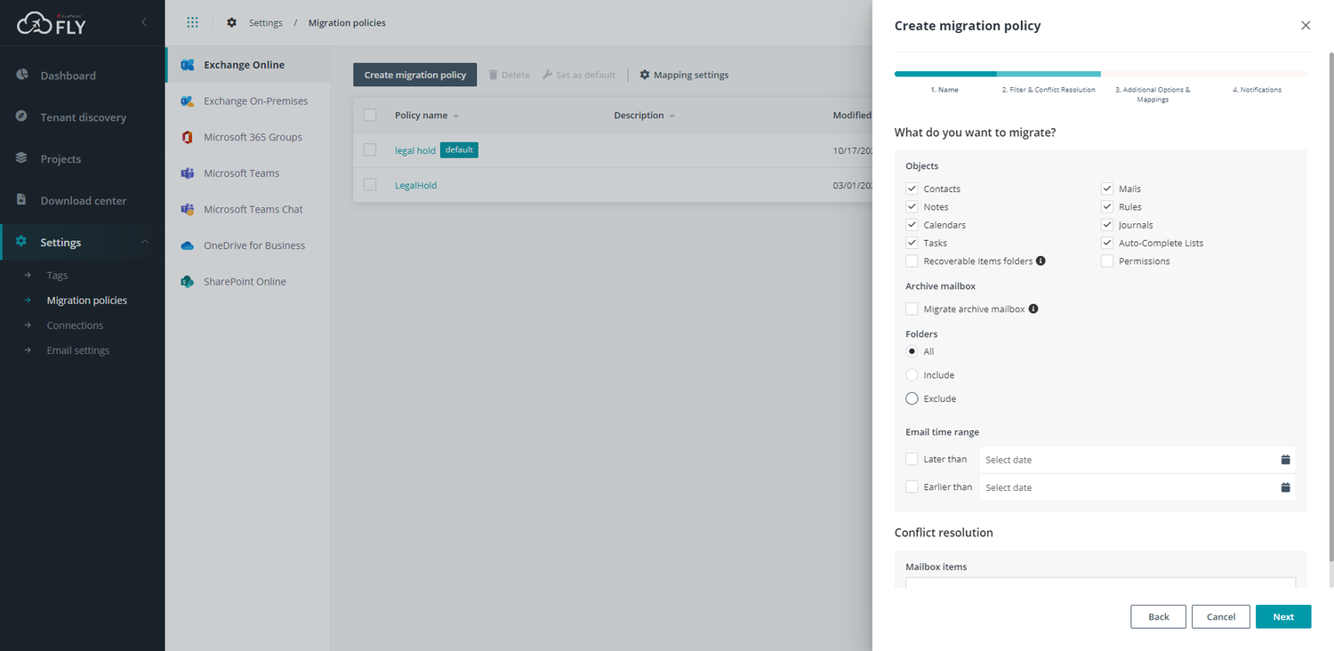 AvePoint Microsoft 365 Tenant to Tenant Migration Fly (SaaS ...