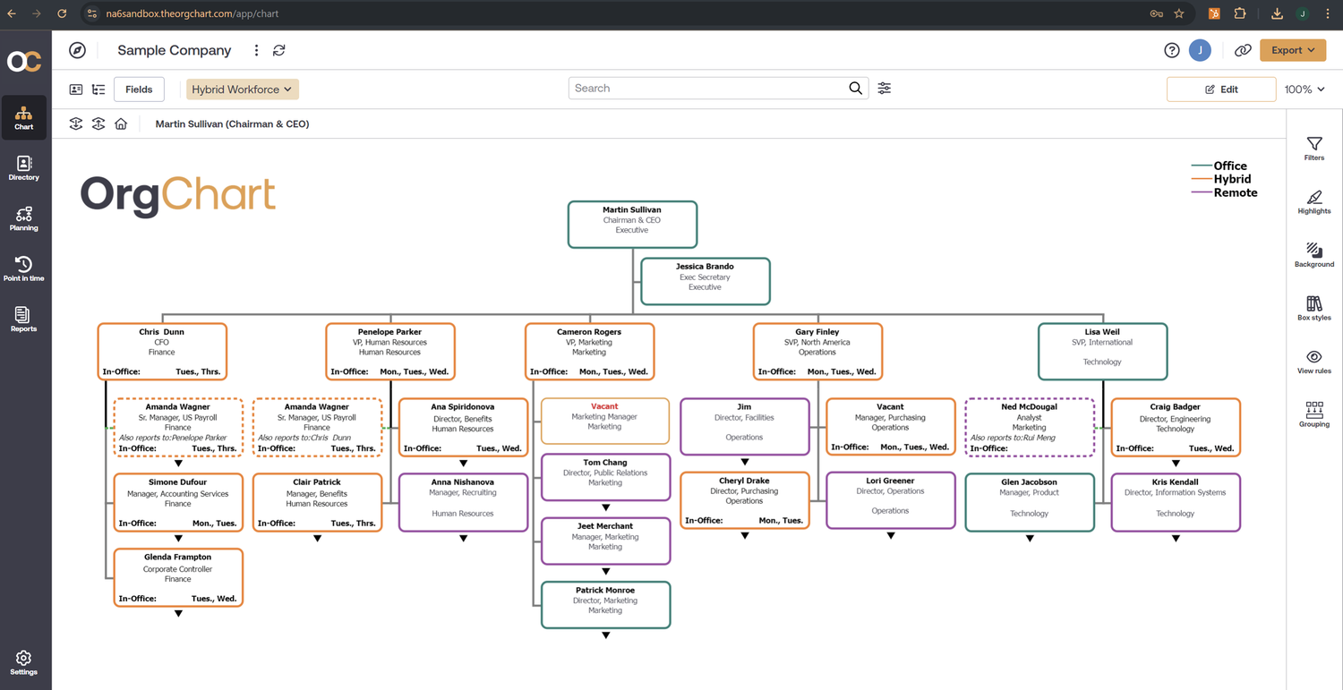 OrgChart | Paychex Marketplace