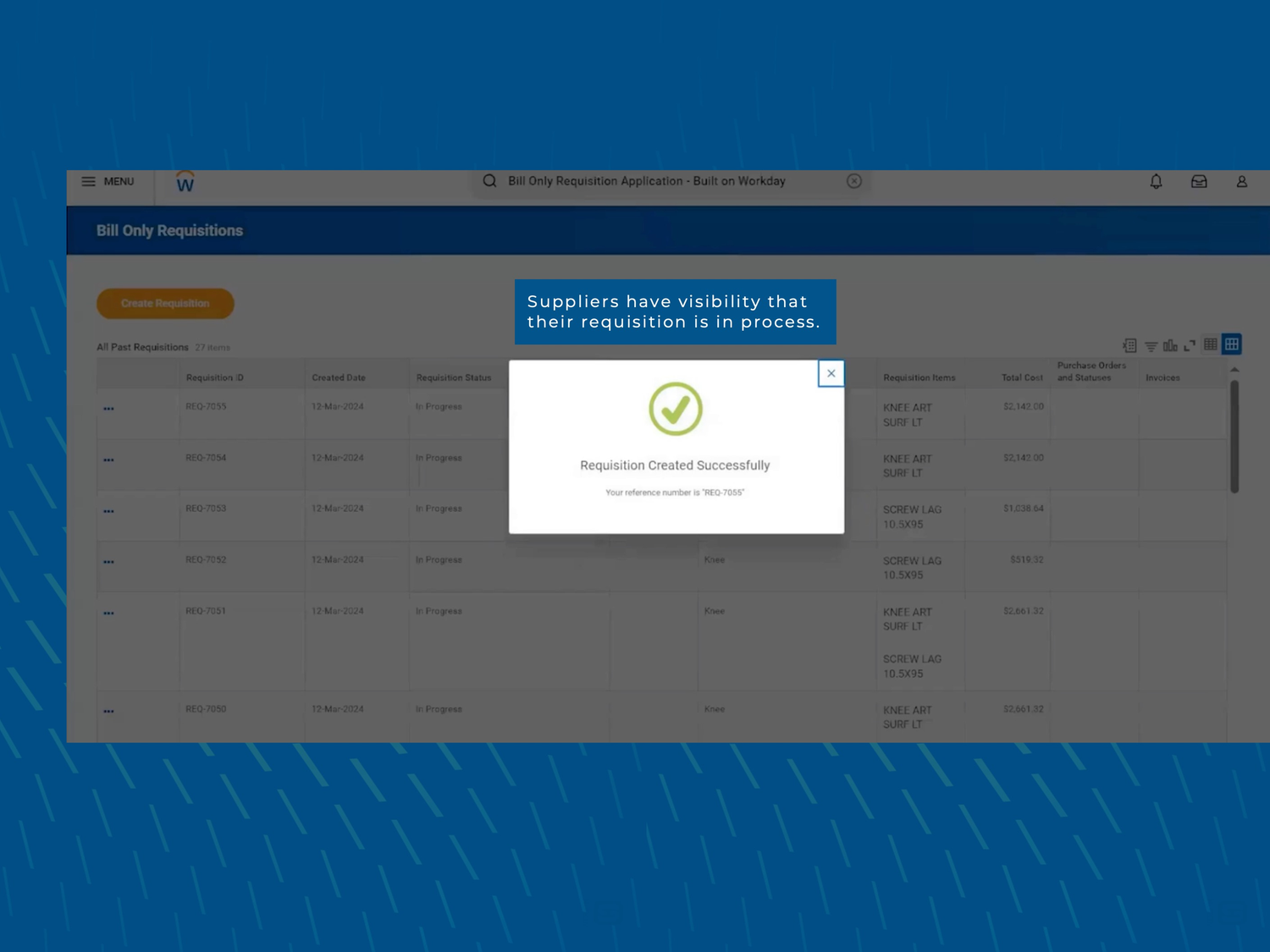 Huron Bill Only Supply Chain | Workday Marketplace