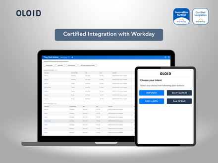 OLOID Time Clock for Workday | Workday Marketplace