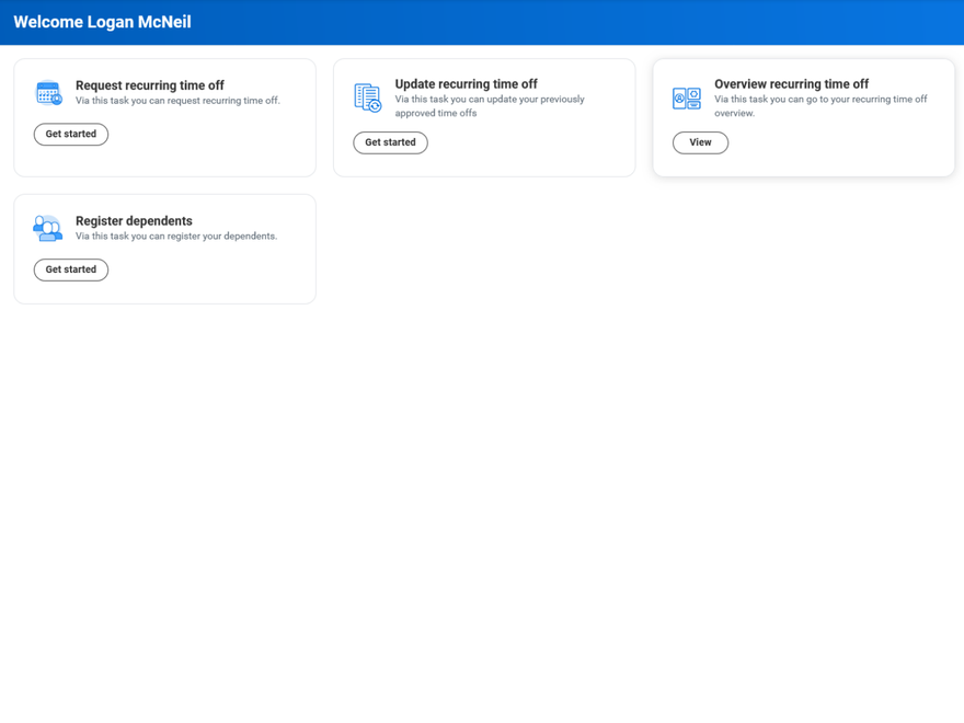 Recurring Time Off Scheduler | Workday Marketplace