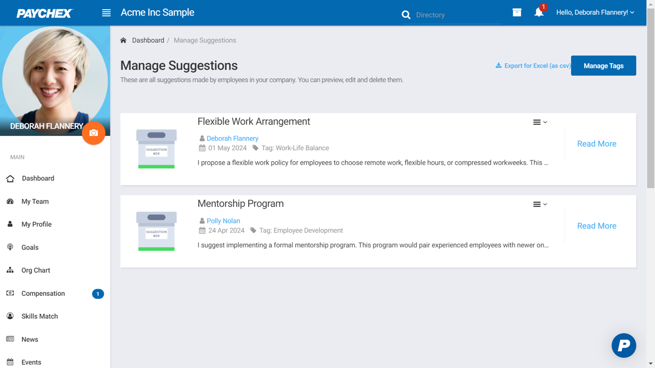 Paychex Flex® Engage | Paychex Marketplace