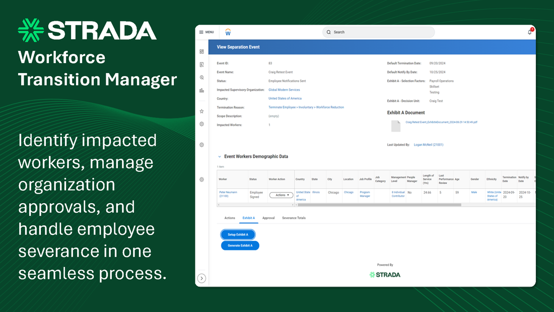 Workforce Transition Manager | Workday Marketplace