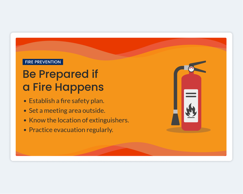 Fire Prevention | Appspace Marketplace