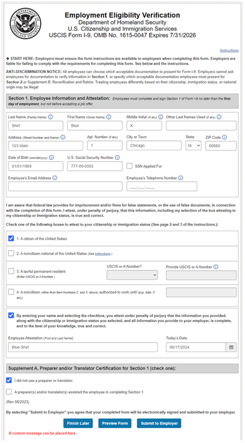 Experian’s I-9 Management Integration | Workday Marketplace
