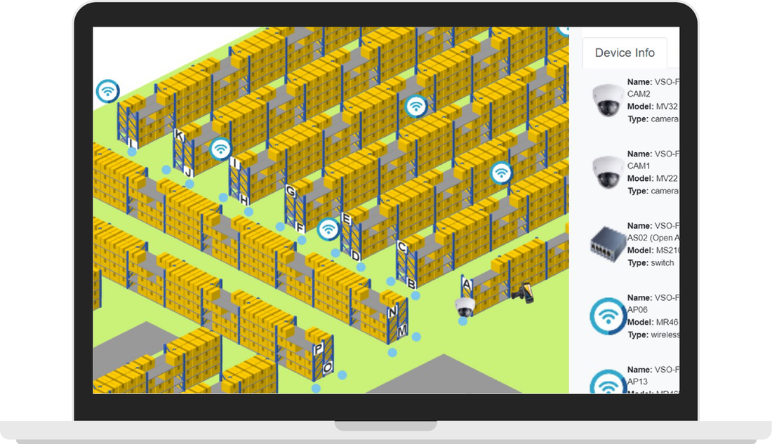 Warehouse Management Insights | Cisco Networking App Marketplace