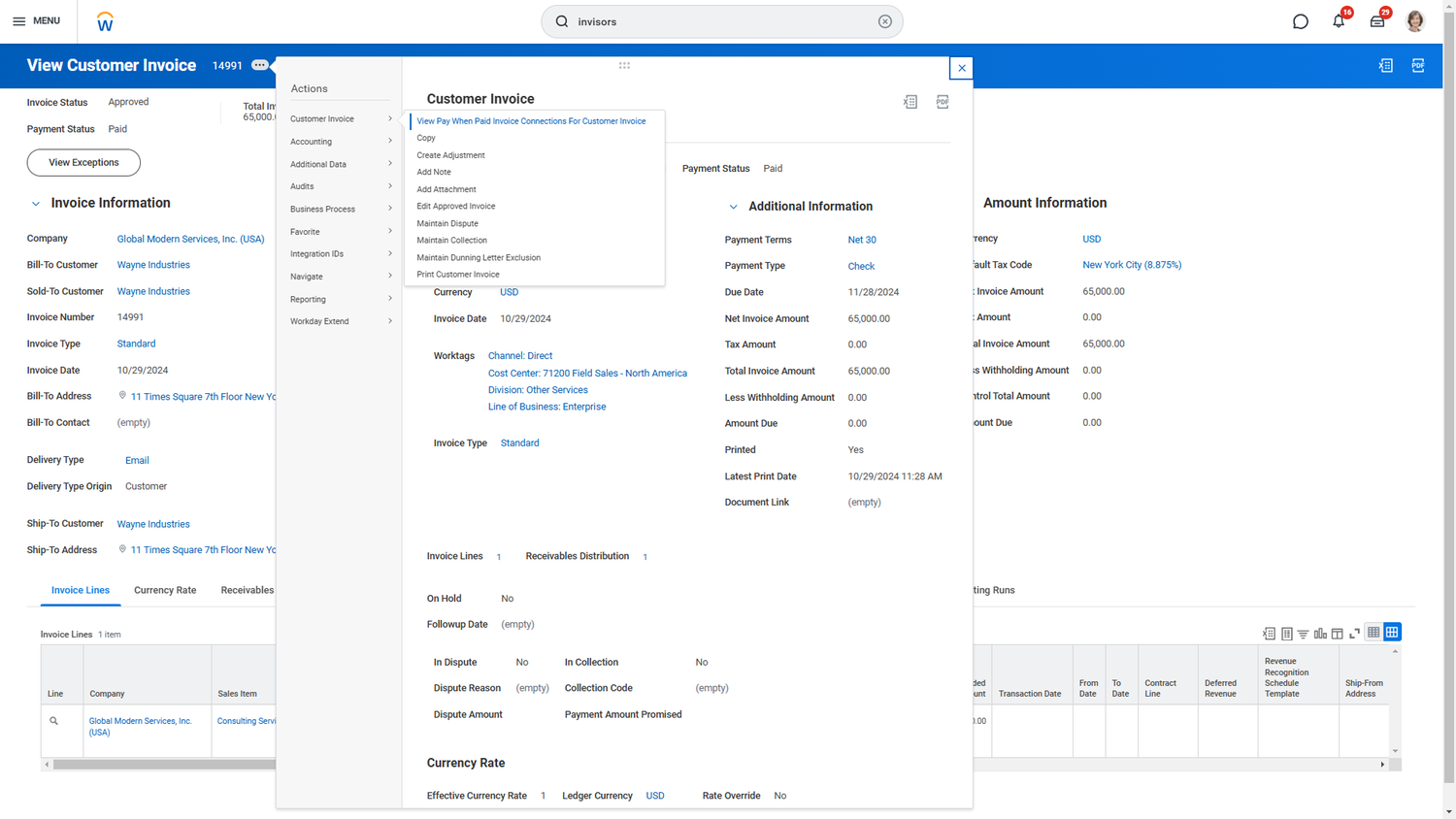 Invisors Pay When Paid | Workday Marketplace