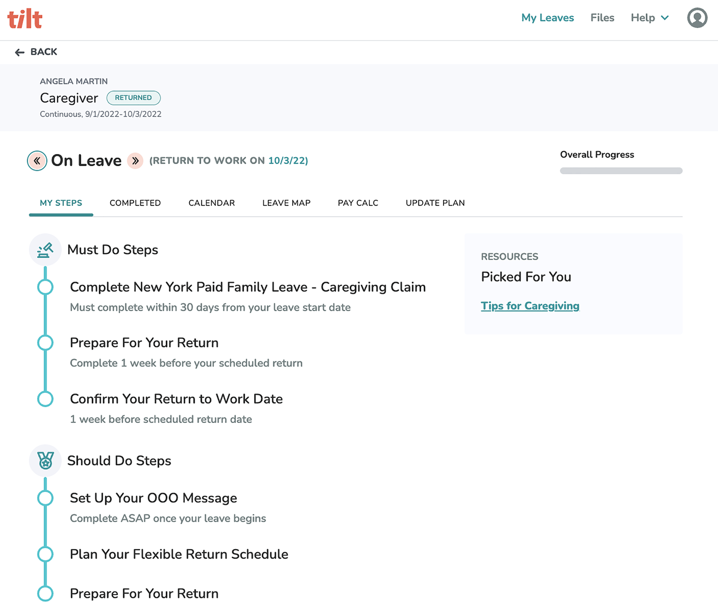 Tilt Leave Management | Paycor's Marketplace