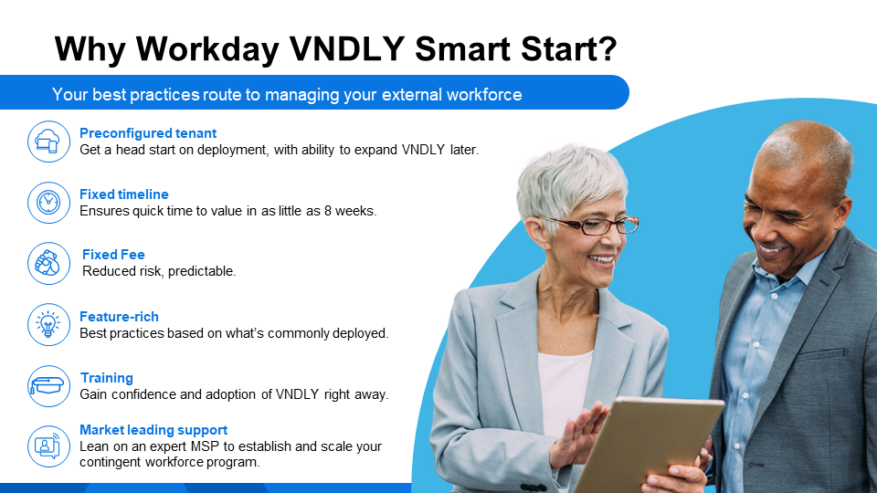 Workday VNDLY Smart Start | Workday Marketplace