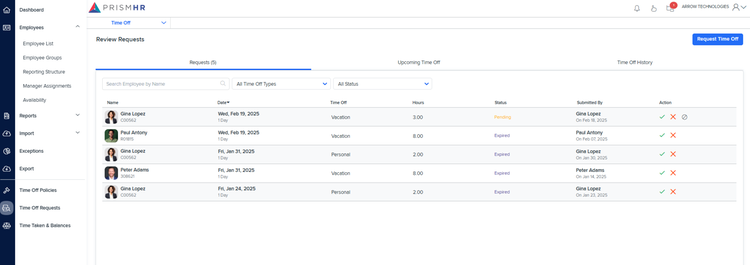 PrismHR Workforce Management | PrismHR