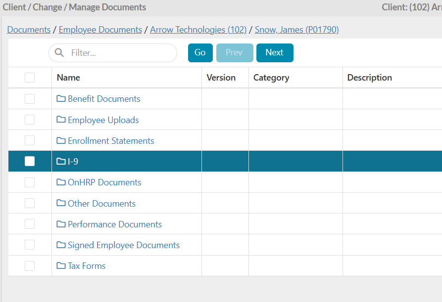 Features | PrismHR Onboarding | PrismHR