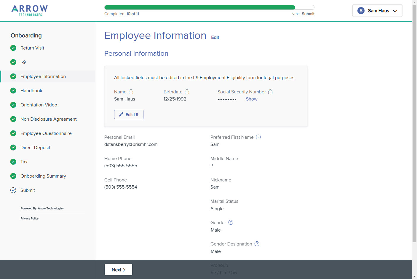 PrismHR Onboarding | PrismHR