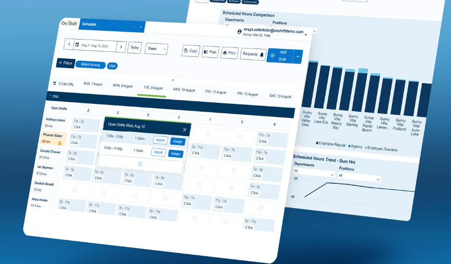 OnShift Schedule | Paycor's Marketplace