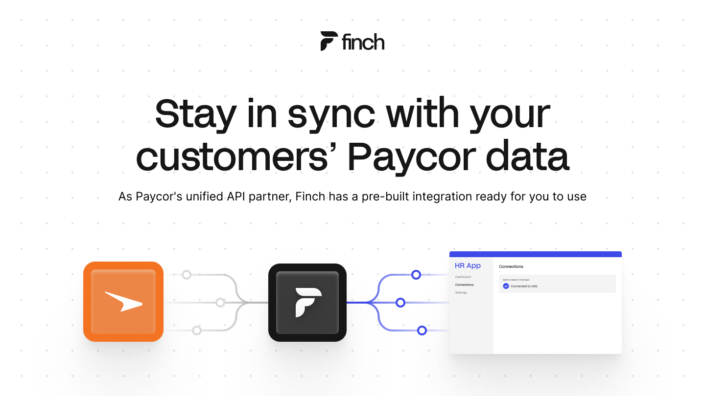 Finch | Paycor's Marketplace