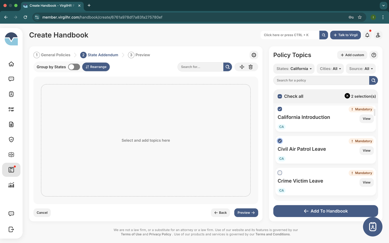 Company Handbook Builder | Paycor's Marketplace