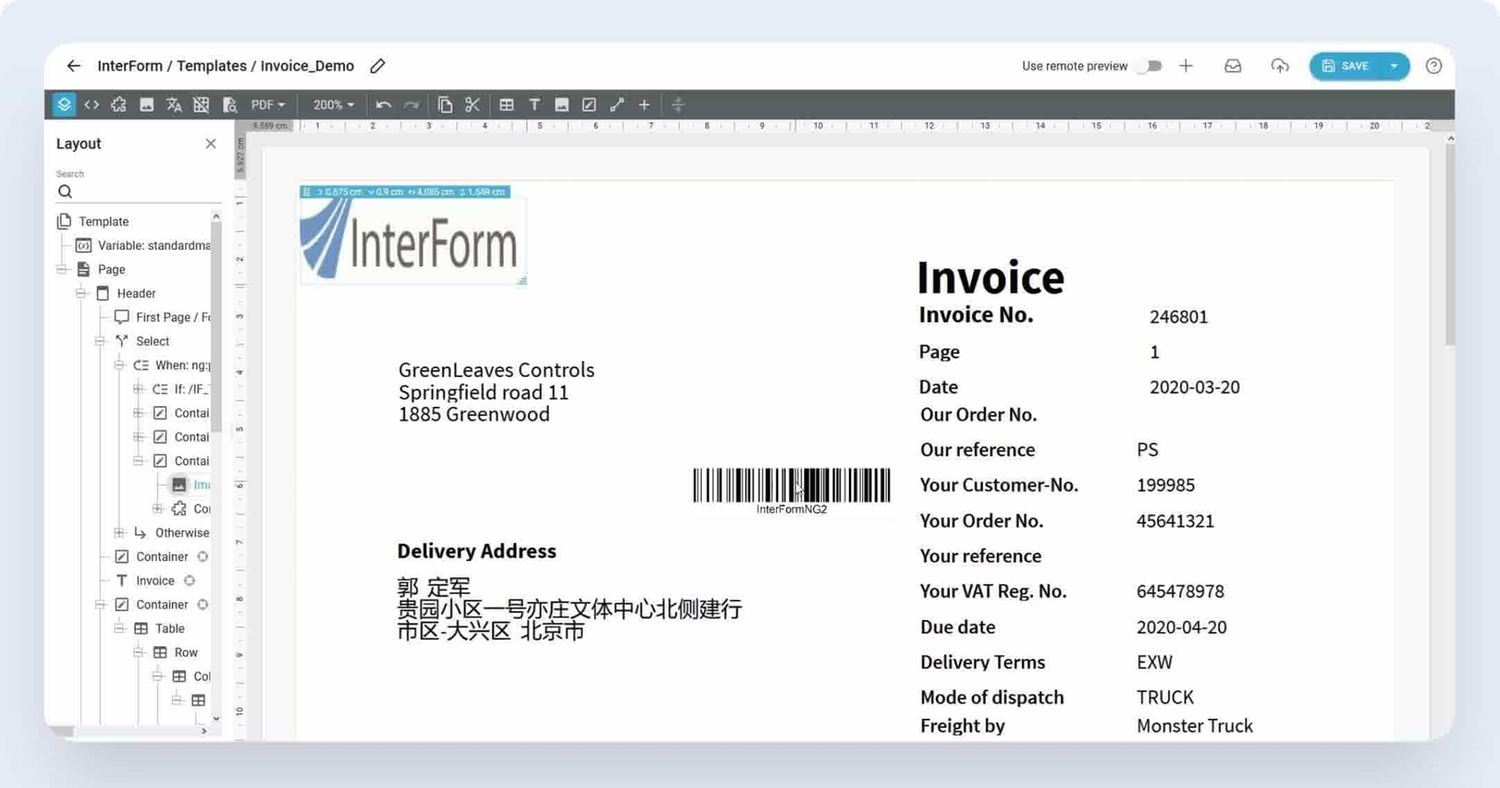 InterFormNG2 - M3 Package | Infor Marketplace