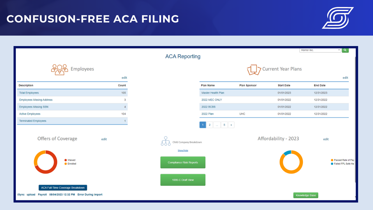 SyncStream Total ACA | PrismHR
