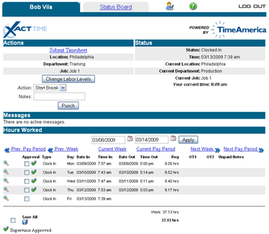 Synel XactTime | PrismHR