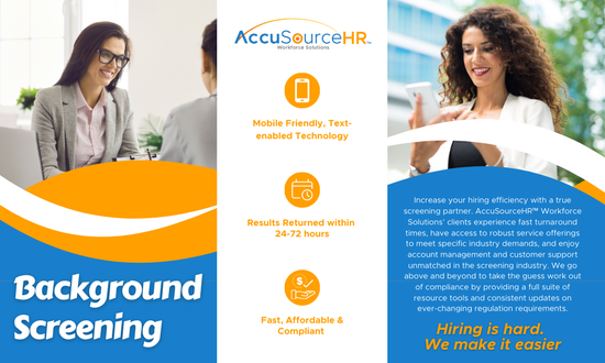AccuSourceHR, Inc. | Paychex Marketplace