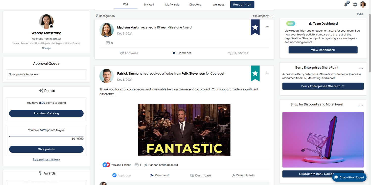 Terryberry | Paycor's Marketplace